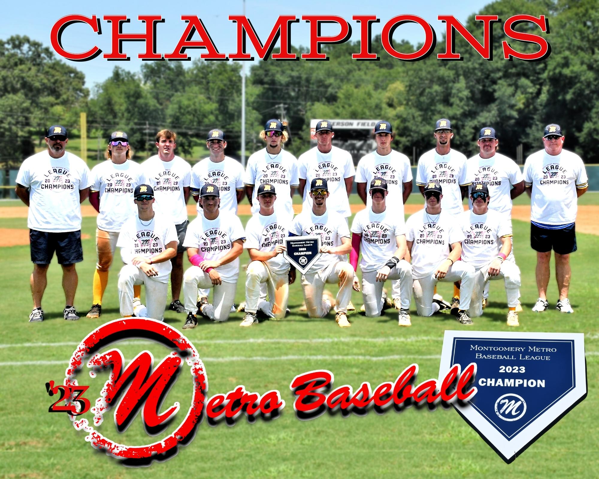 2023 MMBL CHAMPIONS – MMBL Montgomery Metro Baseball League